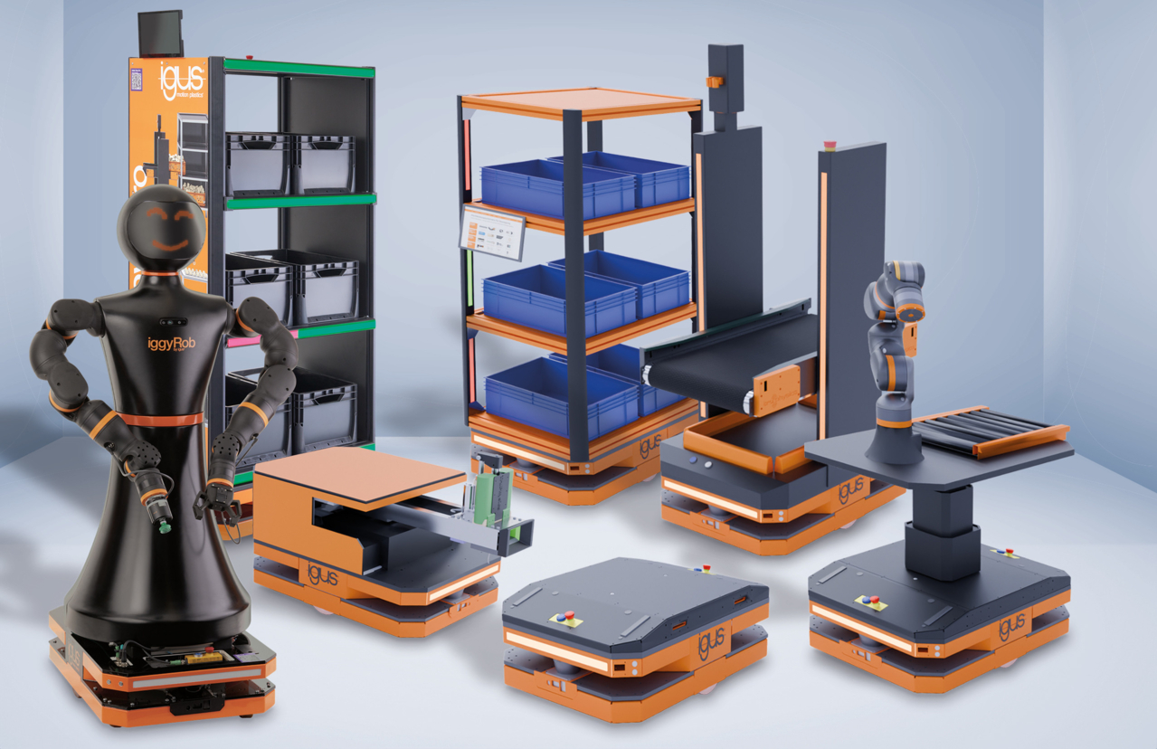 ReBeLMove Pro: Modular robot platform for logistics, assembly and handling