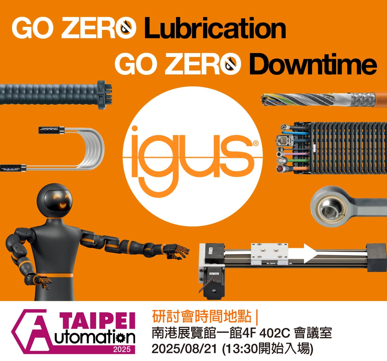 Technology in motion: igus presents smart solutions at Taipei ...